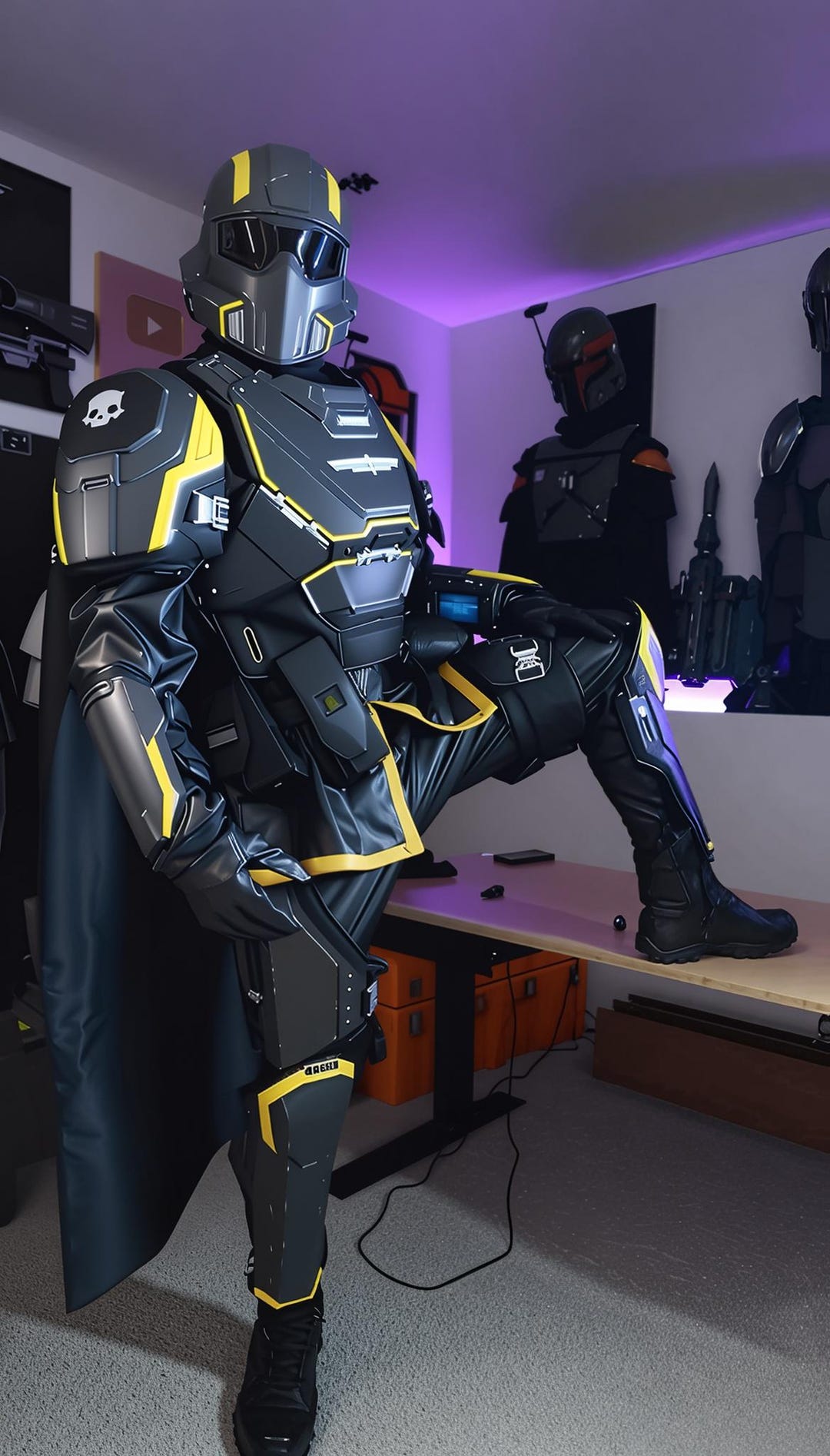 Helldivers 2 “B-01” Full Armor Cosplay Suit — Custom-fit Hero Armor Kit ...