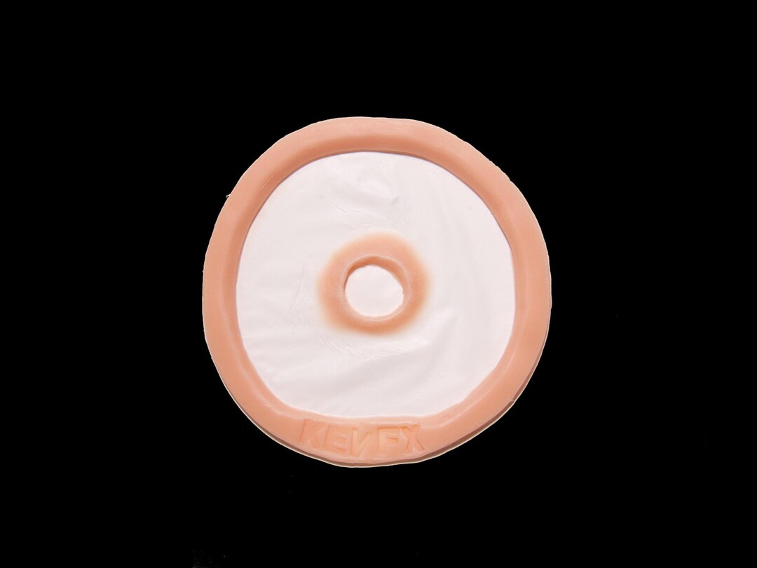 Gunshot Bullet Hole Wound Silicone Prosthetic: SFX Prosthetic Makeup ...