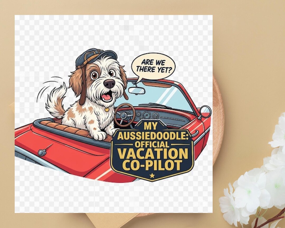 Official Vacation Co-pilot SVG PNG PDF | Adventure Dog Art | Instant ...