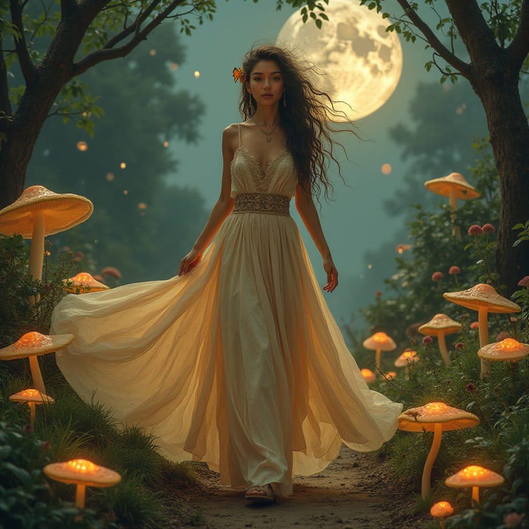 Stroll in the Moonlight - Etsy