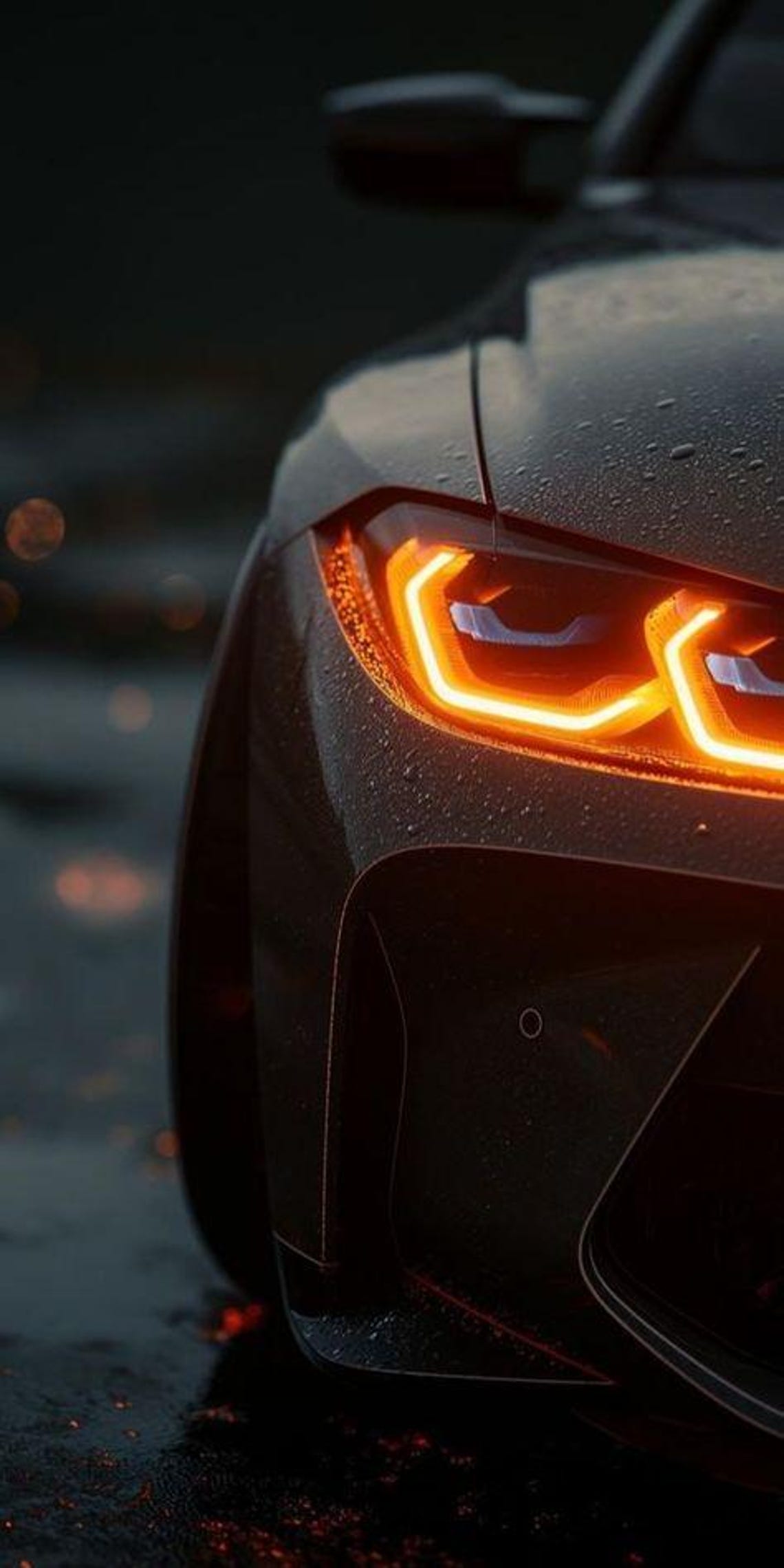 BMW Neon Art LED Poster - Custom Automotive Wall Art, Car Enthusiast ...