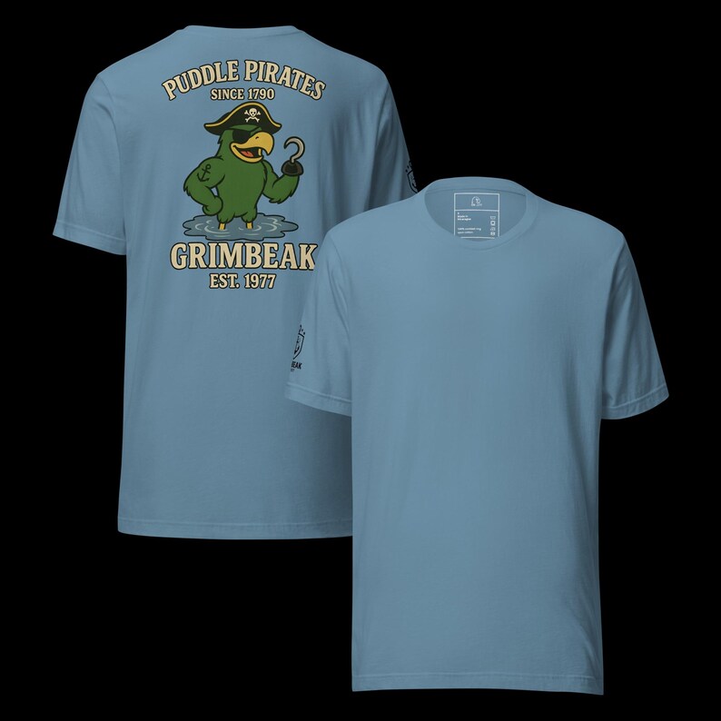Puddle Pirates – Grimbeak Est. 1977 Funny Coast Guard Tee - Etsy