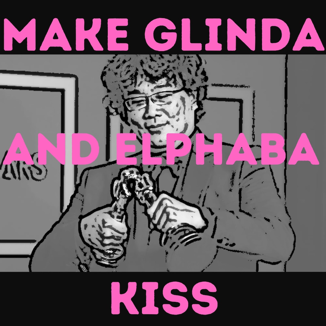 Make Glinda and Elphaba Kiss | Wicked Digital Art Download | Musical ...