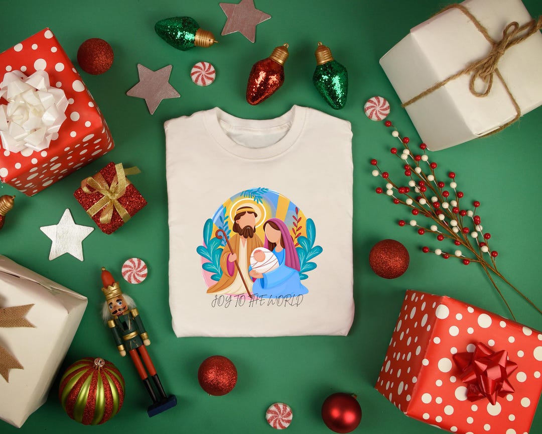 Nativity Jesus Clipart | Christmas Nativity Scene PNG&JPG| Instant ...