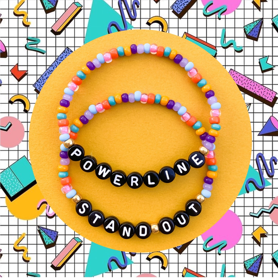 A Goofy Movie Beaded Bracelets Powerline Stand Out Disney Disneyland - Etsy