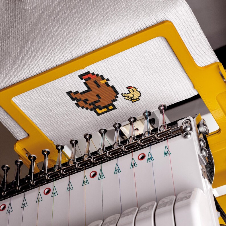 EMBROIDERED Stardew Valley Beanie | Premium Pixel Chicken Hat | Cute ...