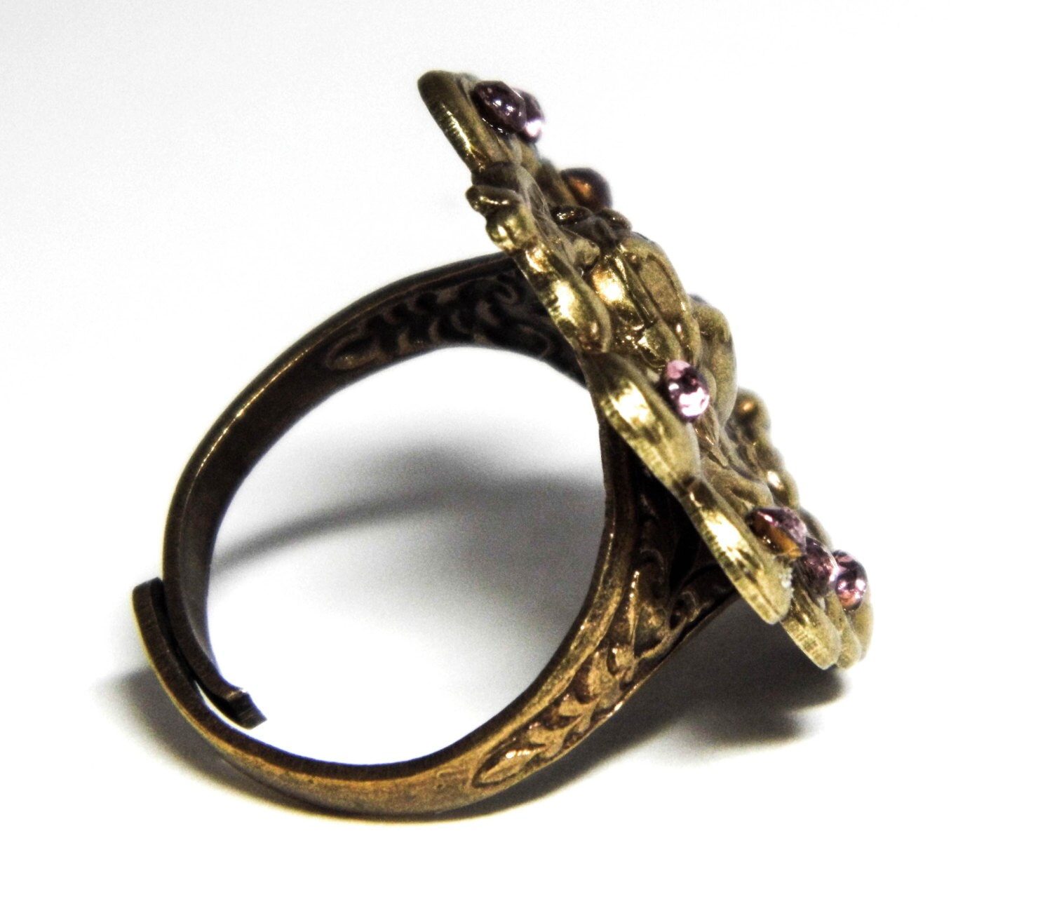 Golden Medusa Ring Art Nouveau Jewellery Mucha Jewelry - Etsy