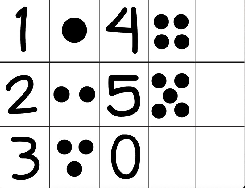 Preschool Number Games | Numbers 1–5 | Digital Download - Etsy