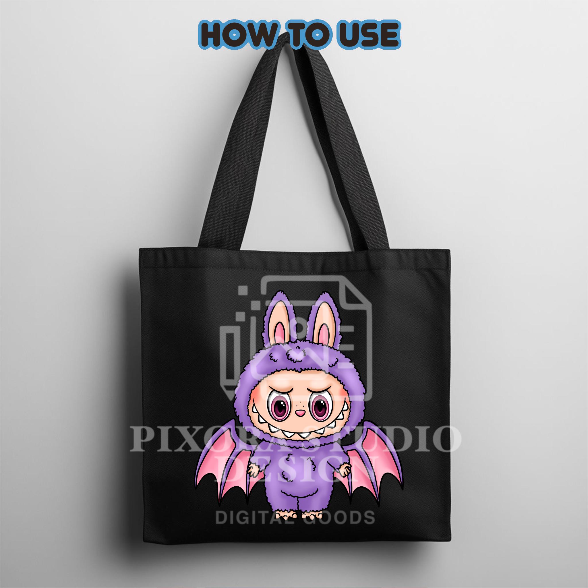 Labubu Halloween Clipart Bundle | Kawaii Illustrations | Cute Labubu ...