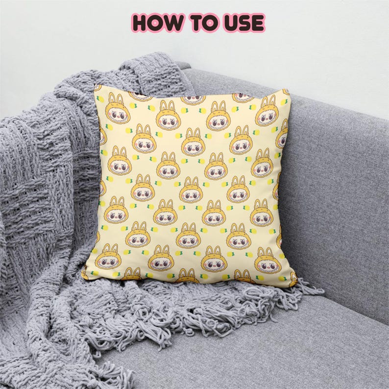 Cute Labubu Seamless Pattern Pack PNG | Seamless Kawaii Cartoon ...