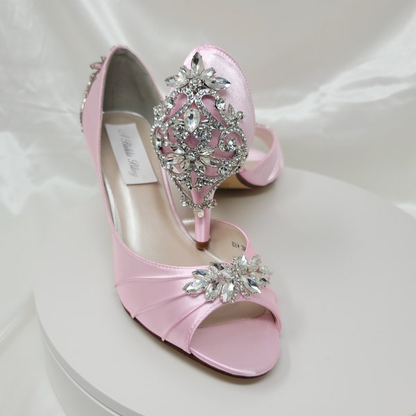 Pink Bridal Shoes - Etsy