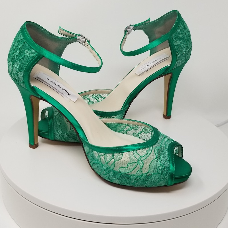 Emerald Green Shoes - Etsy