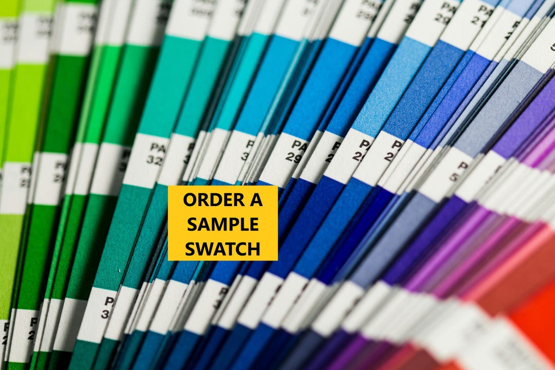 Sample Color Swatch Satin - Etsy