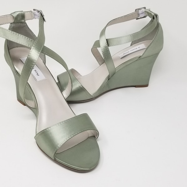 Sage Green Wedges - Etsy
