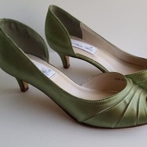 Sage Green Wedding Shoes Sage Green Bridal Shoes Sage Green Bridesmaid ...