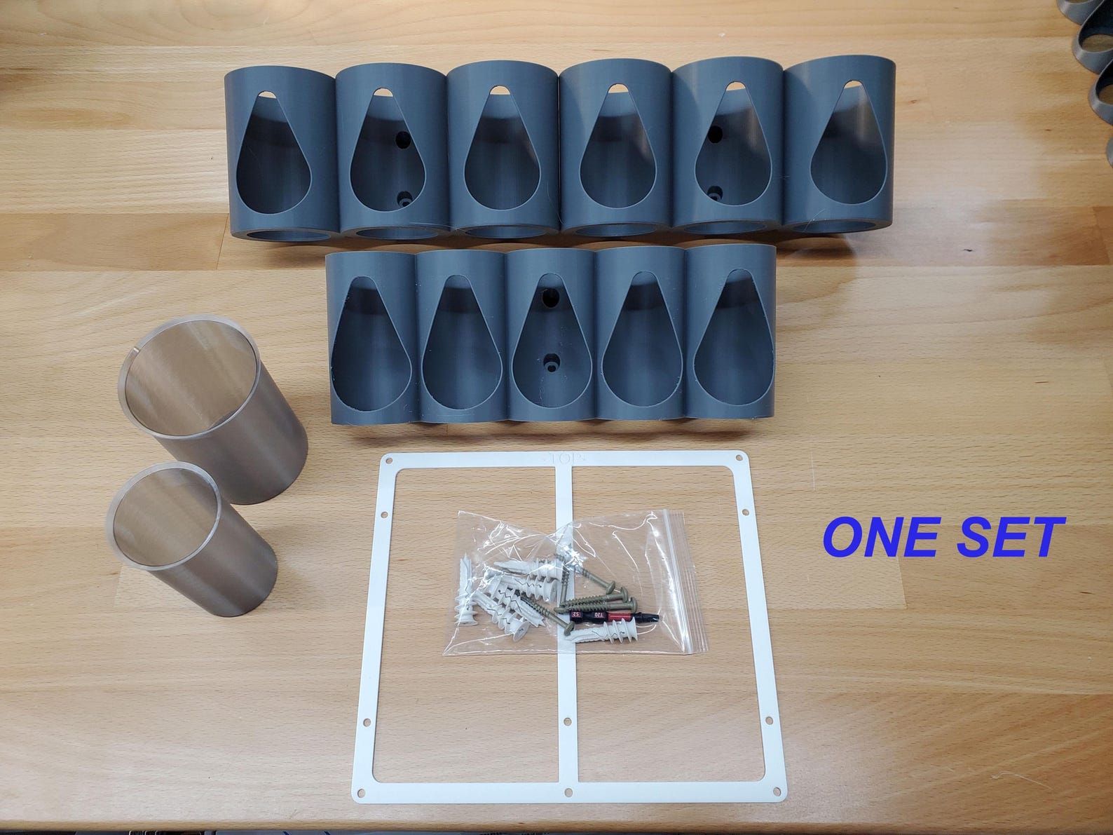 Wall Mount Spray Can & Caulk Tube Organizers - Holder - Storage - Rack ...