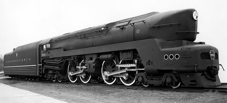 HO Pennsylvania Railroad Class T1 Duplex With Tender Model Train Body ...