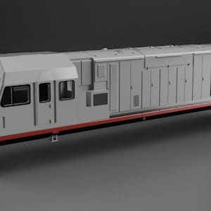 PN Queensland MKA Class Locomotive Model Train Body - Etsy