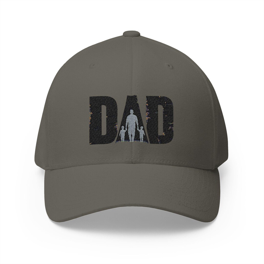 Dad Embroidered Cap, Gift for Father's Day, Casual Hat, Structured ...