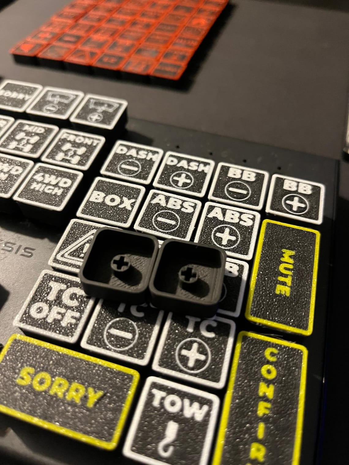 Simulation Control Keycaps - 40+ Modular Control Key Set - Etsy