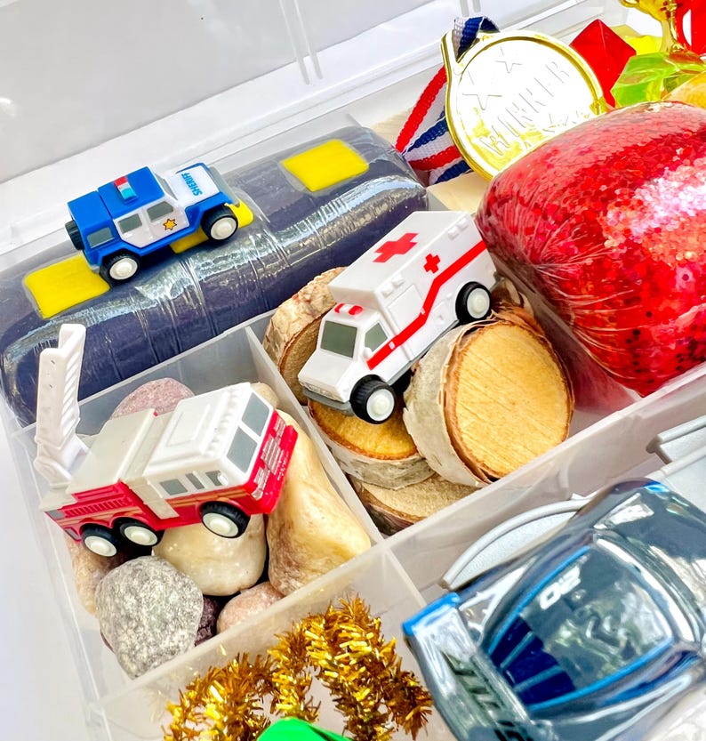 Personalized Cars Play Dough Sensory Kit: Lightning Mcqueen Birthday ...