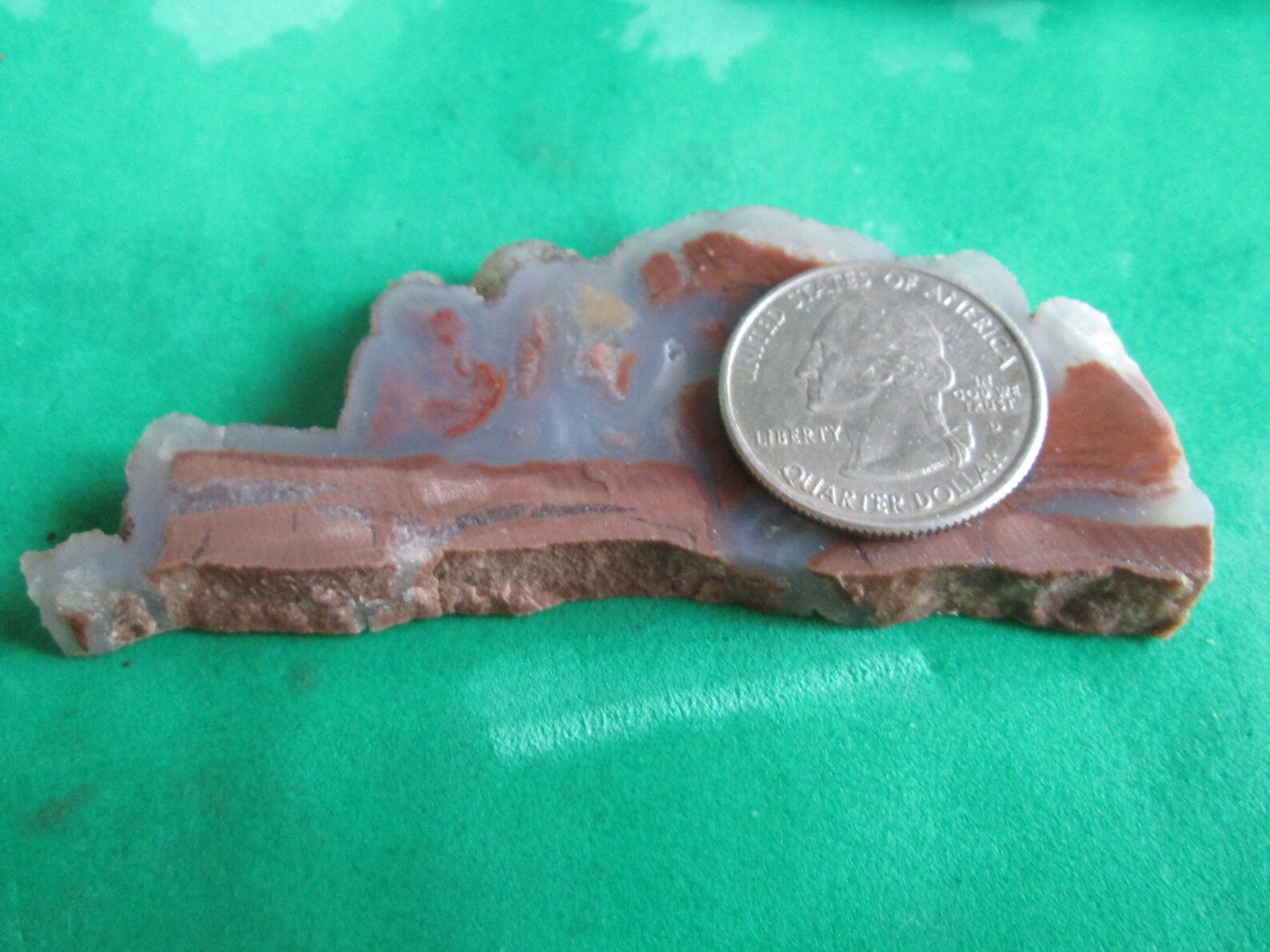 Youngite Sugar Druzy Agate Slab Cab Pink and Nearly Clear | Etsy