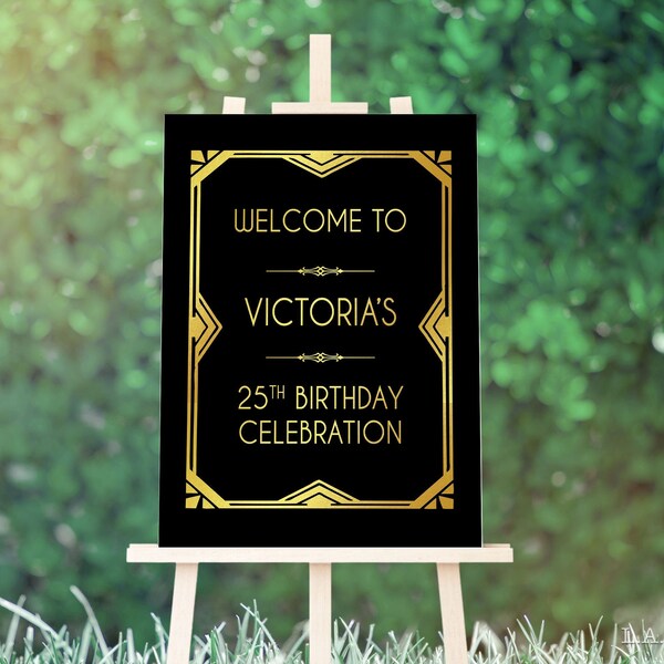 Great Gatsby Sign - Etsy