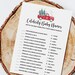 Celebrity Baby Name Matching Shower Game, Winter Red Truck Shower Game ...
