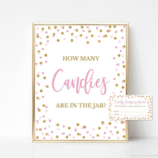 Candy Guess Game - Etsy