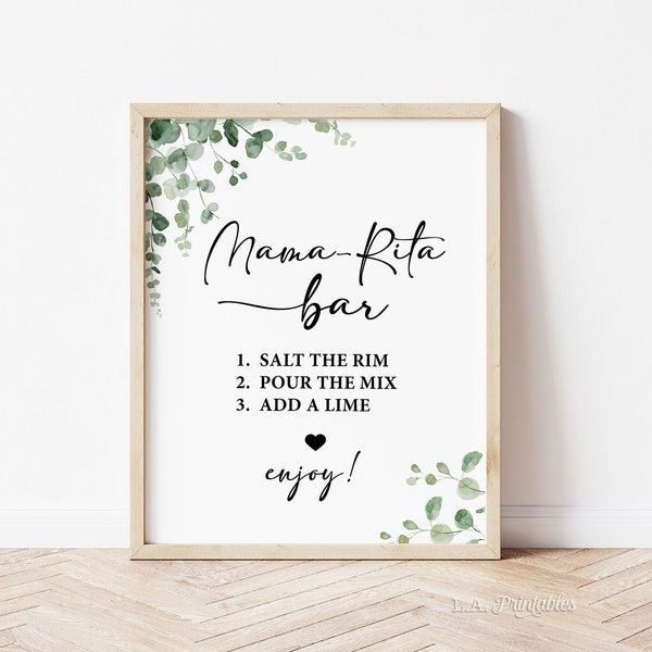 Margarita Sign - Etsy