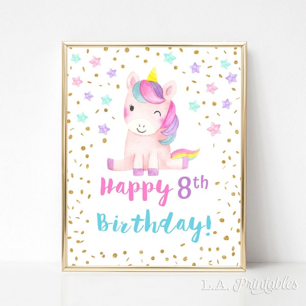 Happy Birthday Sign - Etsy