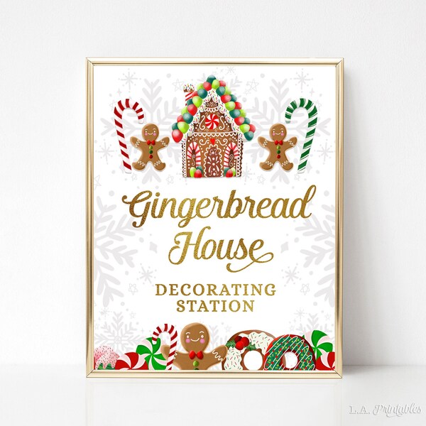 Gingerbread Sign - Etsy