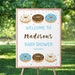 EDITABLE Donut Welcome Sign Template, Blue Donut Sprinkle Printable ...