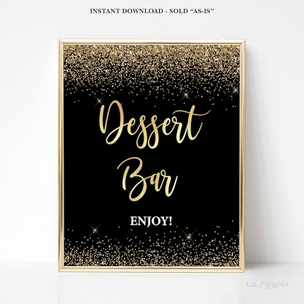 Dessert Table Sign - Etsy