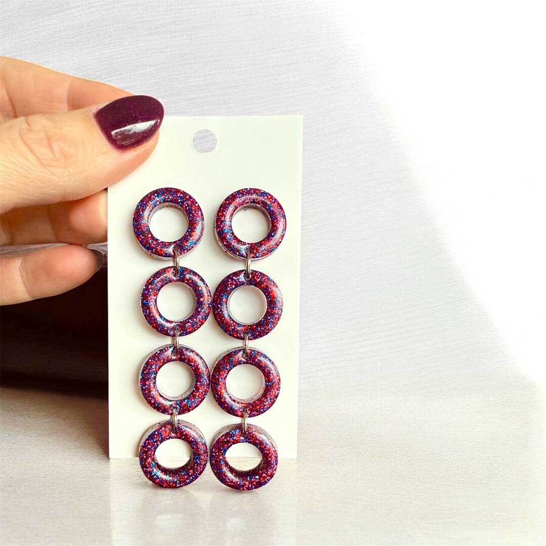 Phish Donut Dangle Earrings - Etsy