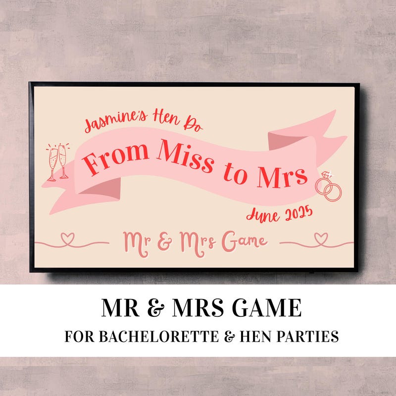 Mr and Mrs Themed Gifts - 60+ Gift Ideas for 2026