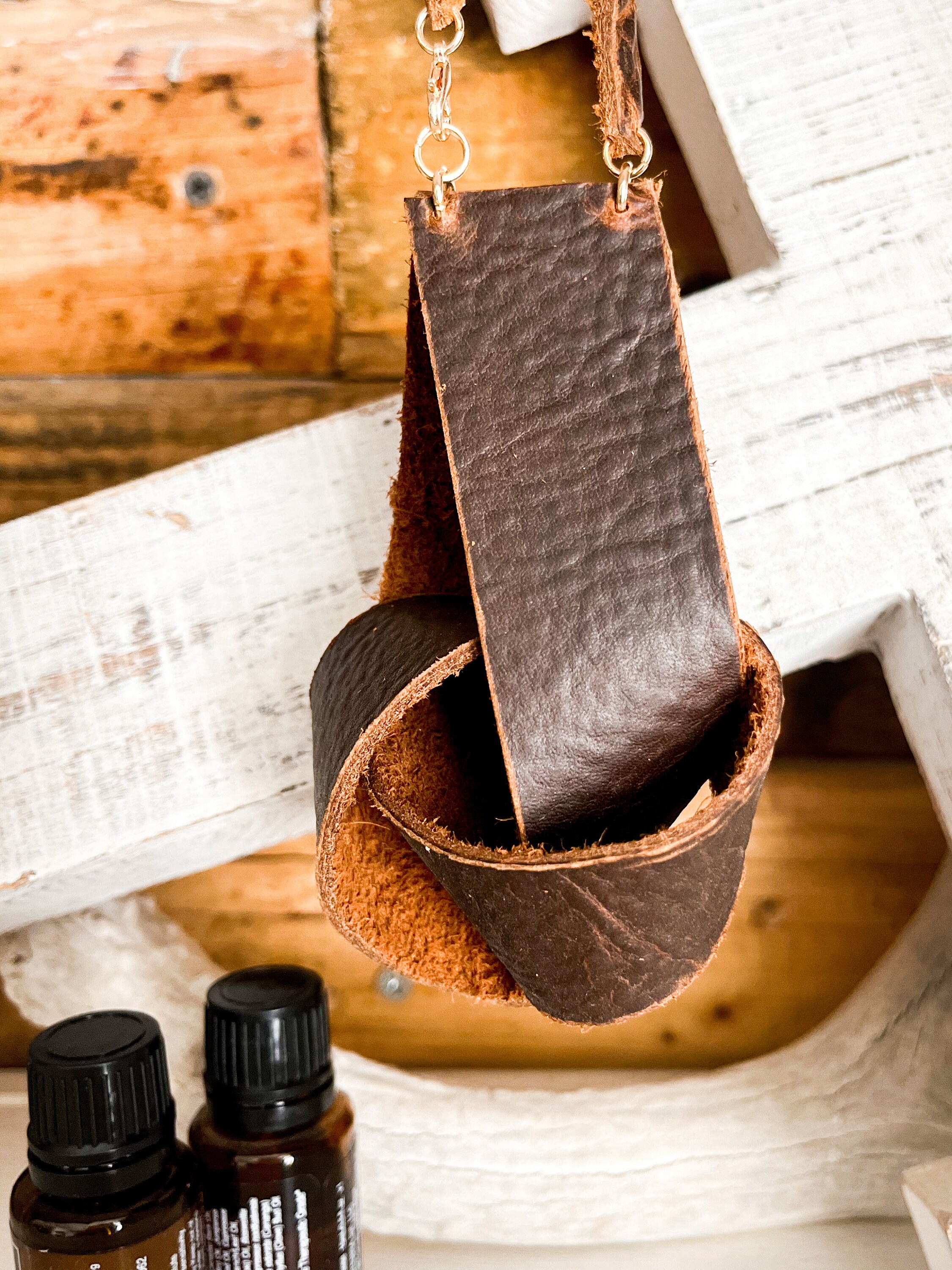 Leather Car Diffuser - Etsy