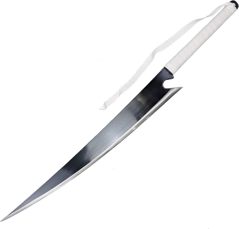 Kurosaki Ichigos Zangetsu Shikai Sword 38 Inch Black Blade Bleach Anime ...