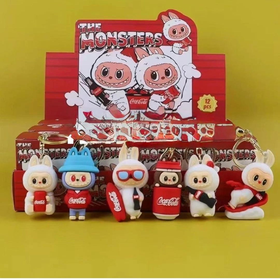 Labubu X Coca-cola Keychain: Cola Series Vinyl Blind Box (pack of 1) - Etsy