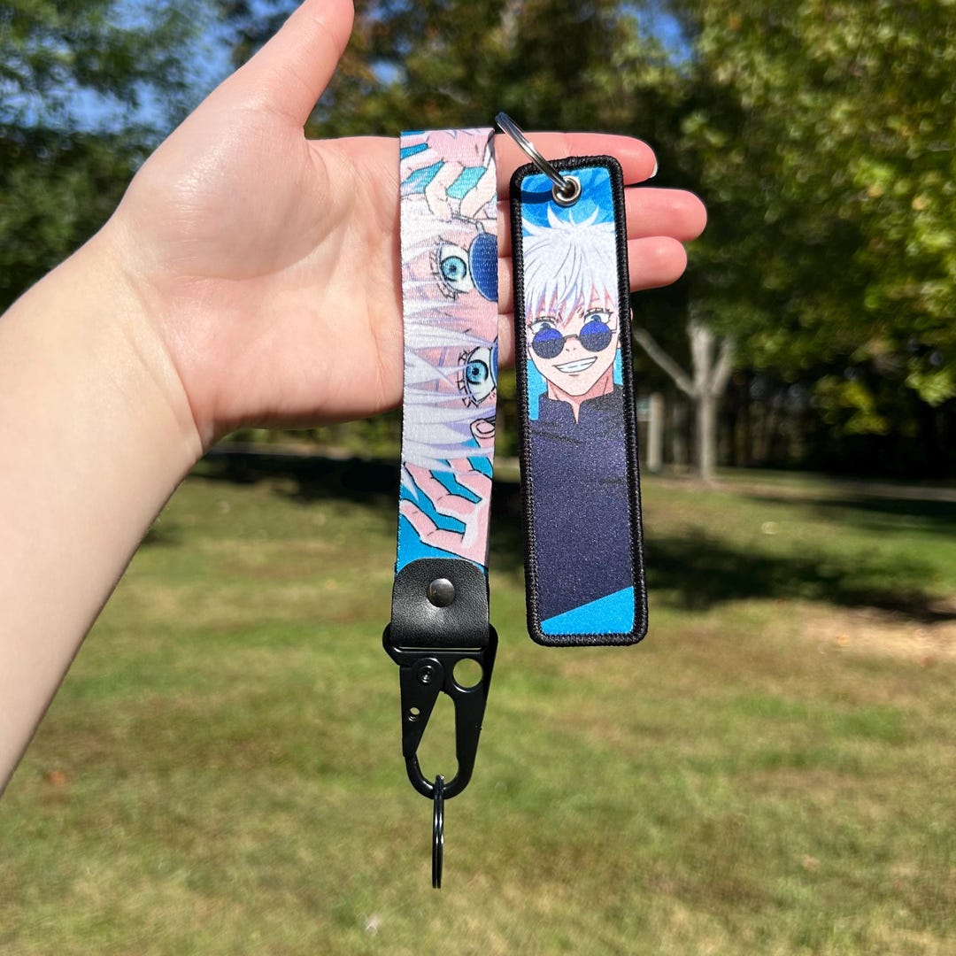 Anime Keychain Bundle - Double Sided Jet Tag & Keychain Strap - Etsy