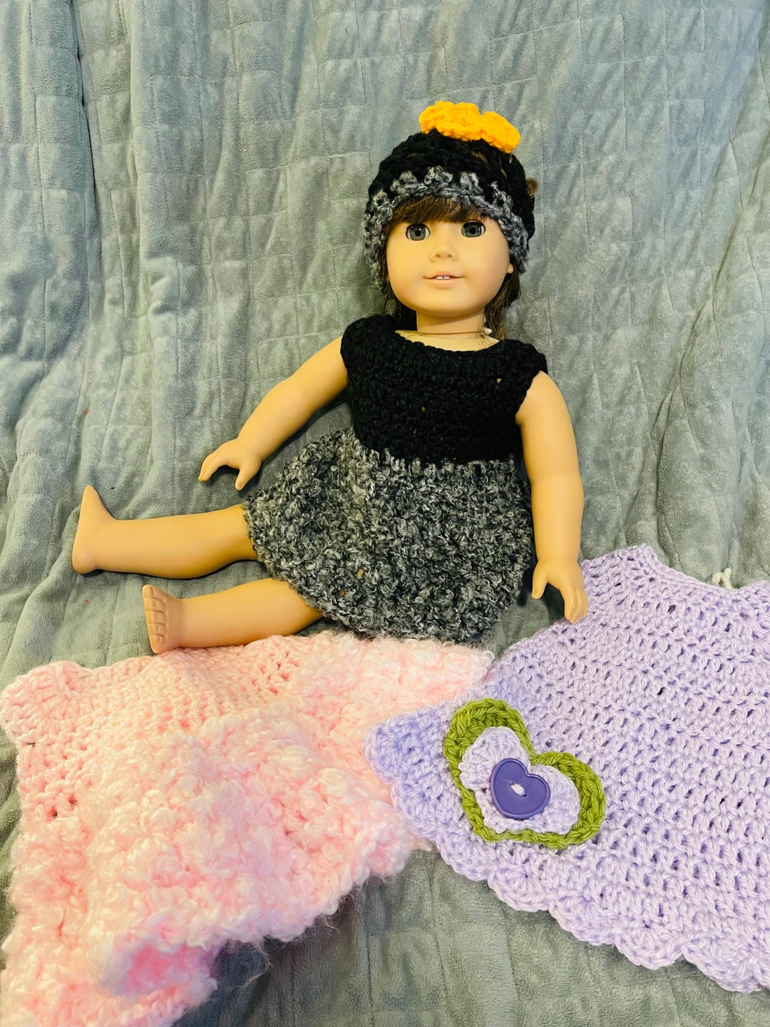 Wardrobe 3 Sets of Doll Dress American Girl Next Generation Doll Bitty ...