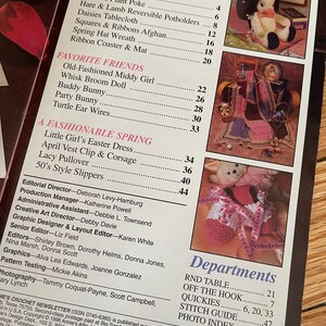 Annie’s Pattern Newsletter Books Set of 5 Books Please Look at Photo ...