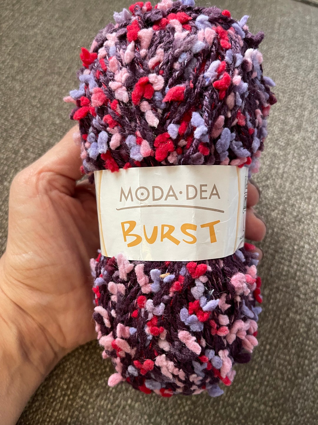 Moda Dea Yarn NEW Burst Color is Passion Ready to Ship - Etsy