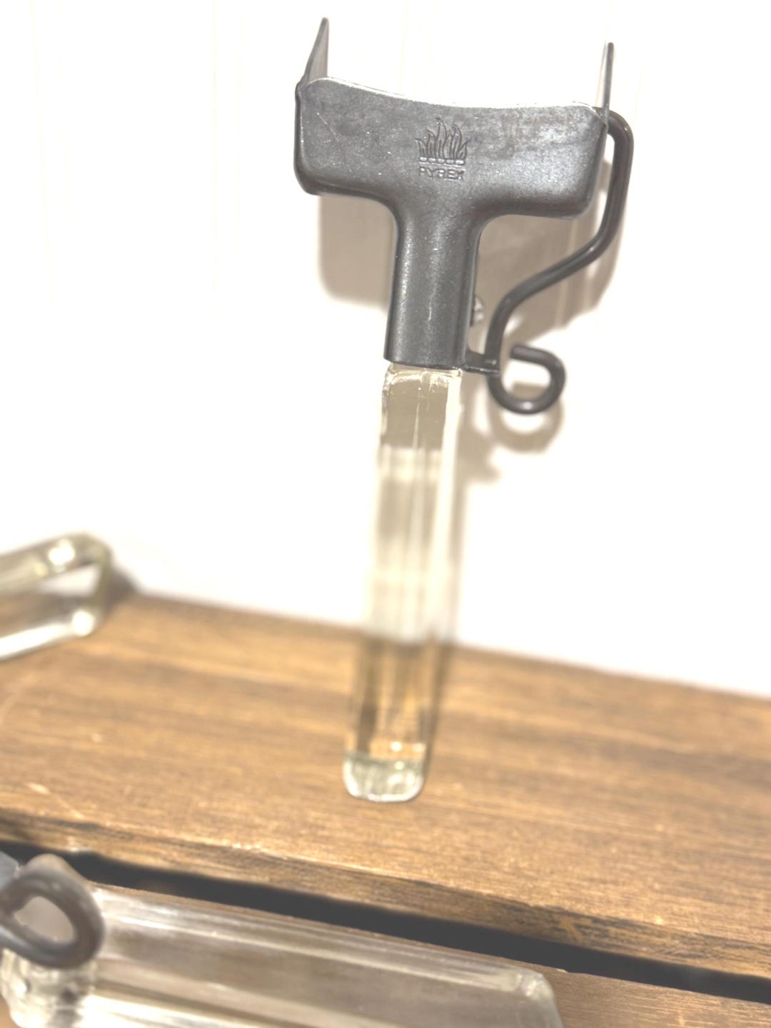 Vintage Pyrex Pot Lid Lifter, Metal and Glass Kitchen Tool - Etsy