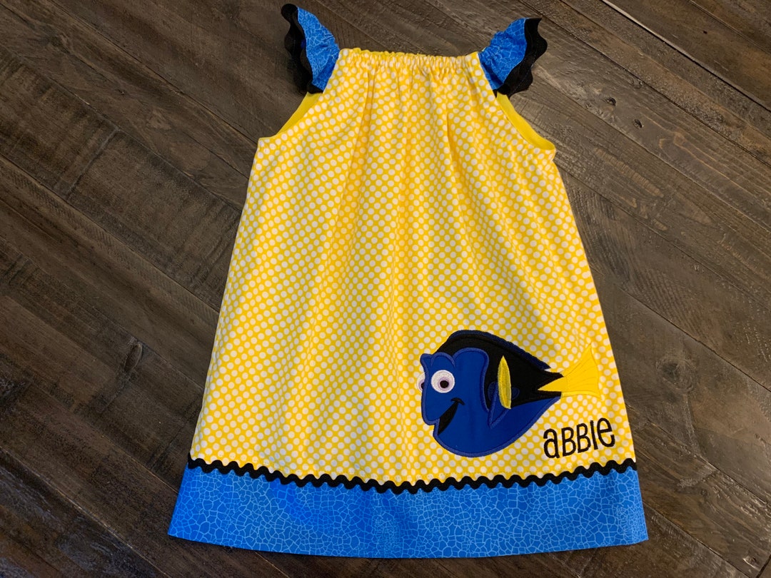 Blue Fish Girls Flutter Sleeve Dress - Etsy