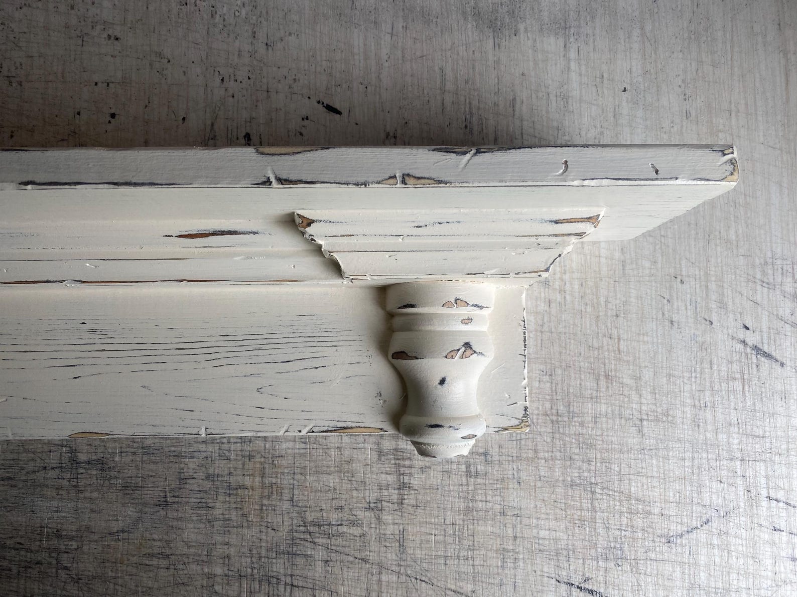 The Halifax - French Country Shelf - Farmhouse Shelf - Mantel Shelf ...