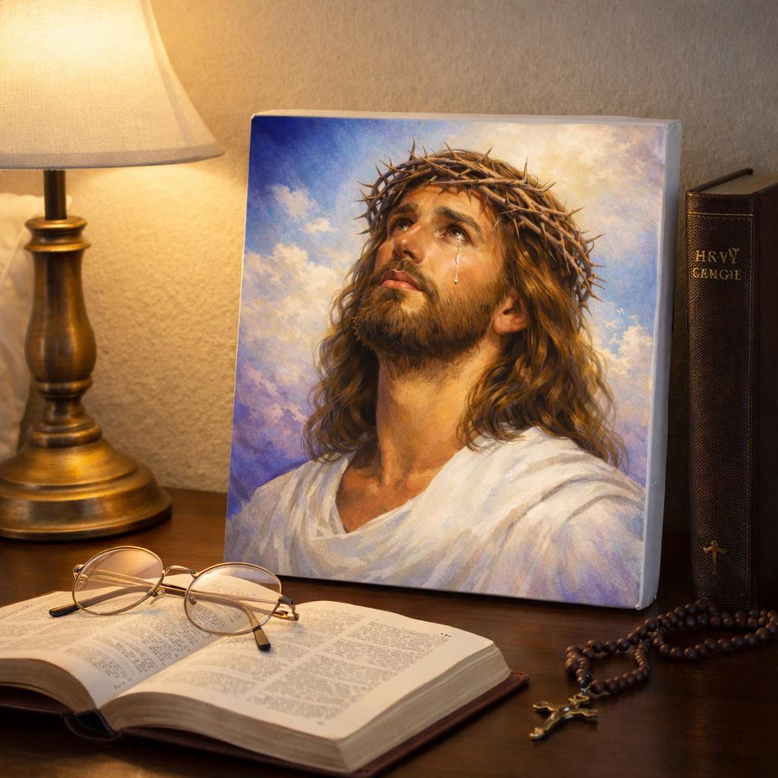 Christian Easter Decoupage Printable Bundle | 5 Pack 7x10 Jesus Art ...