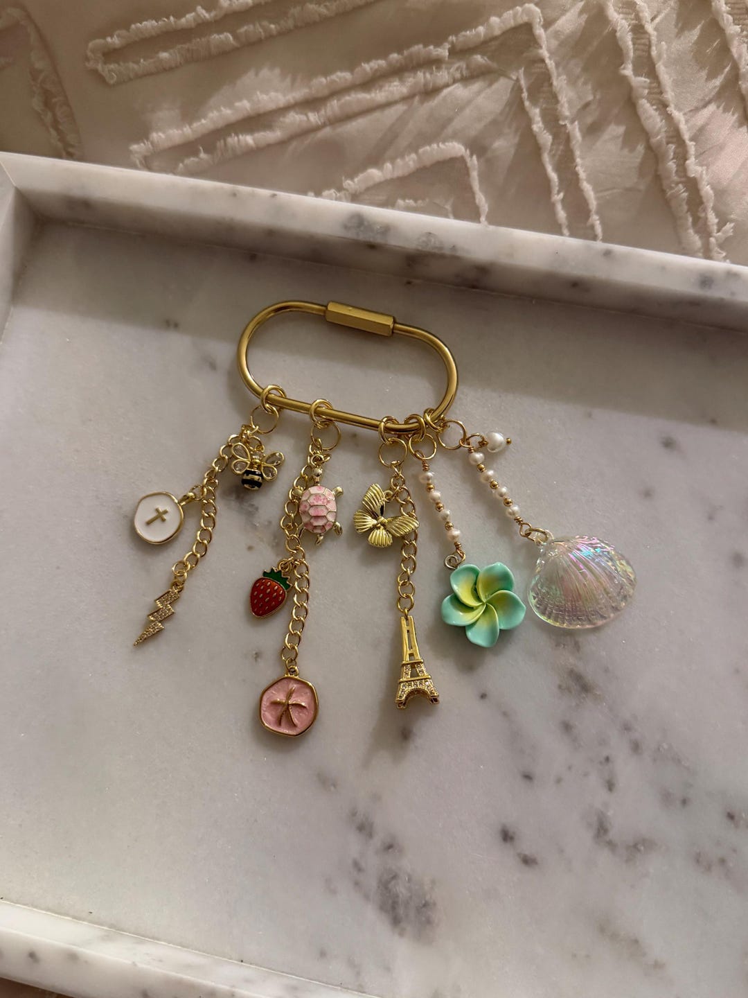 Customized Bag Charm - Handmade Accessory - Unique Birthday Gift - Etsy