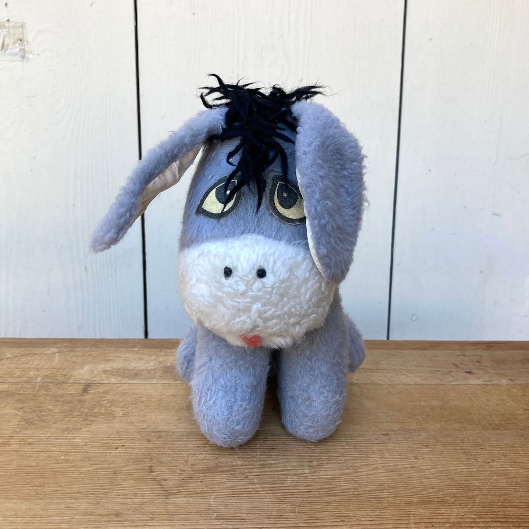 Vintage Sears Eeyore Sitting Eeyore Sears Gund Winnie the Pooh Stuffed ...