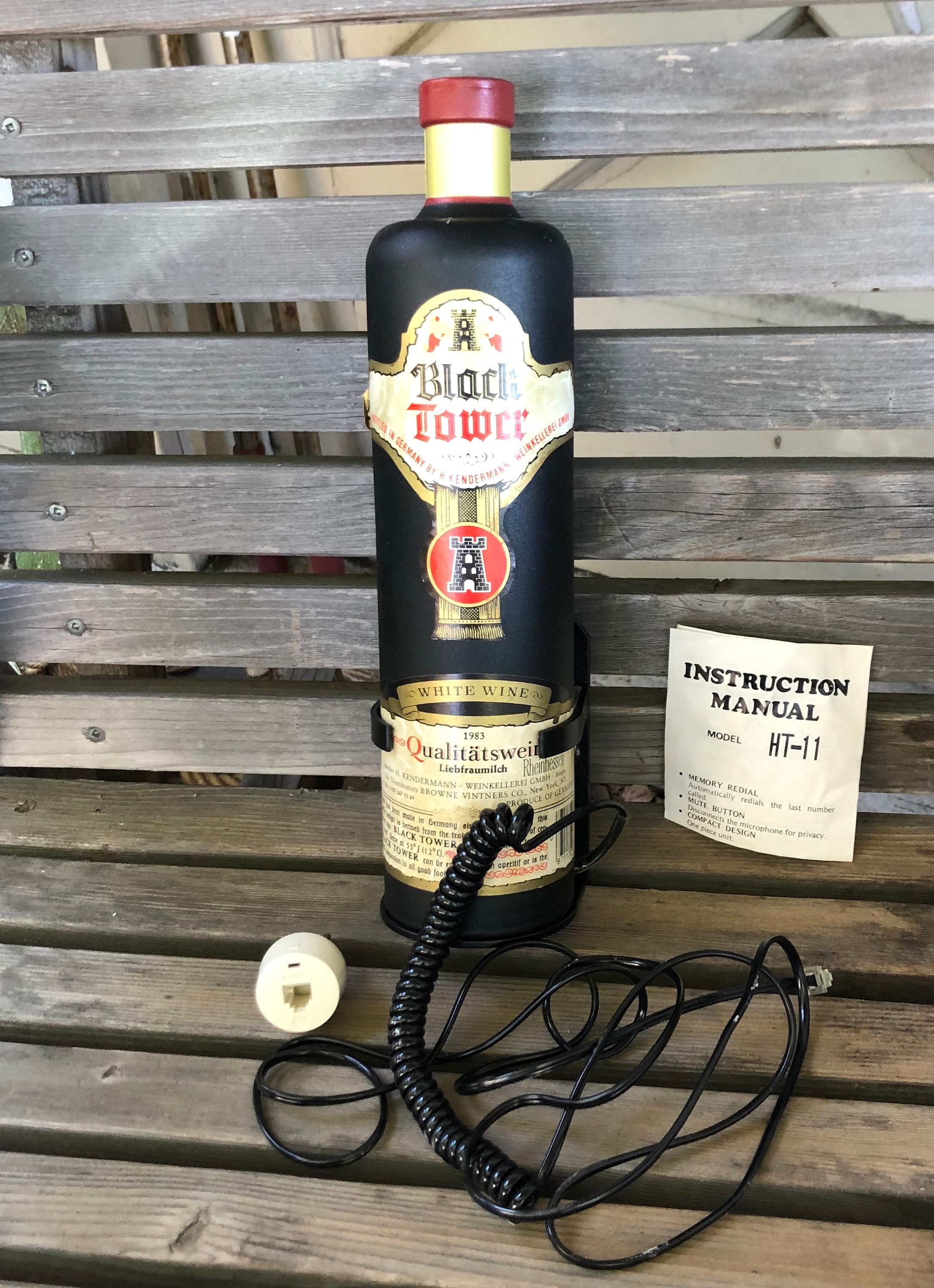 Liquor Bottle Telephone Works Wine Bottle Phone Bottle - Etsy Nederland